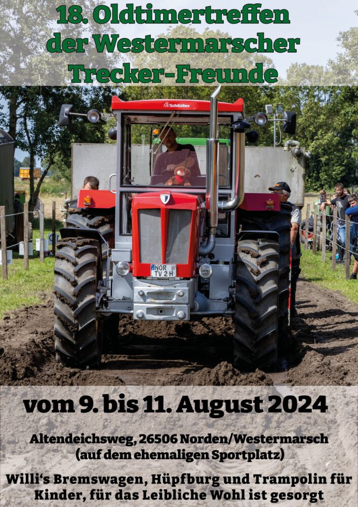 Treckertreffen 2024 Termine
